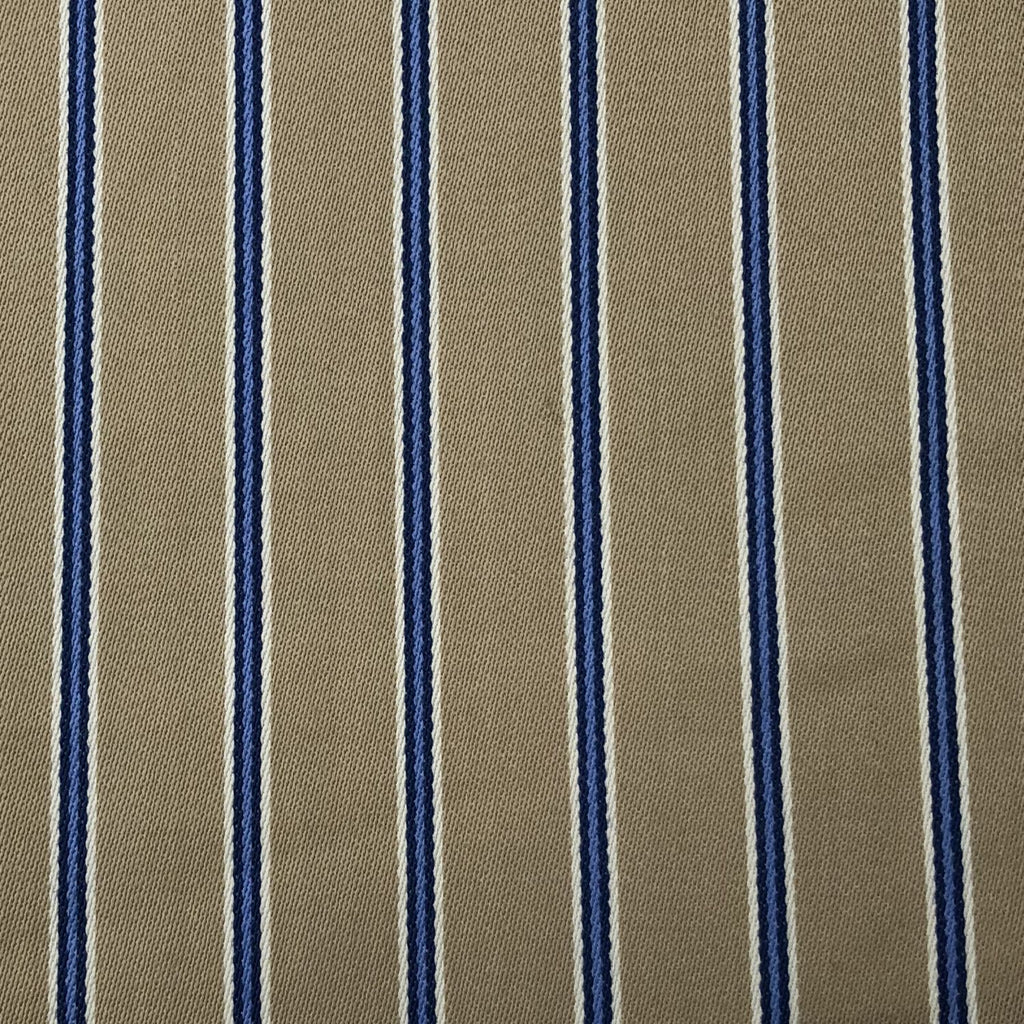SAL164 - BEIGE W/ BLUE/WHITE STRIPE 3/4" BOATING STRIPE – 385 GRAMS ...